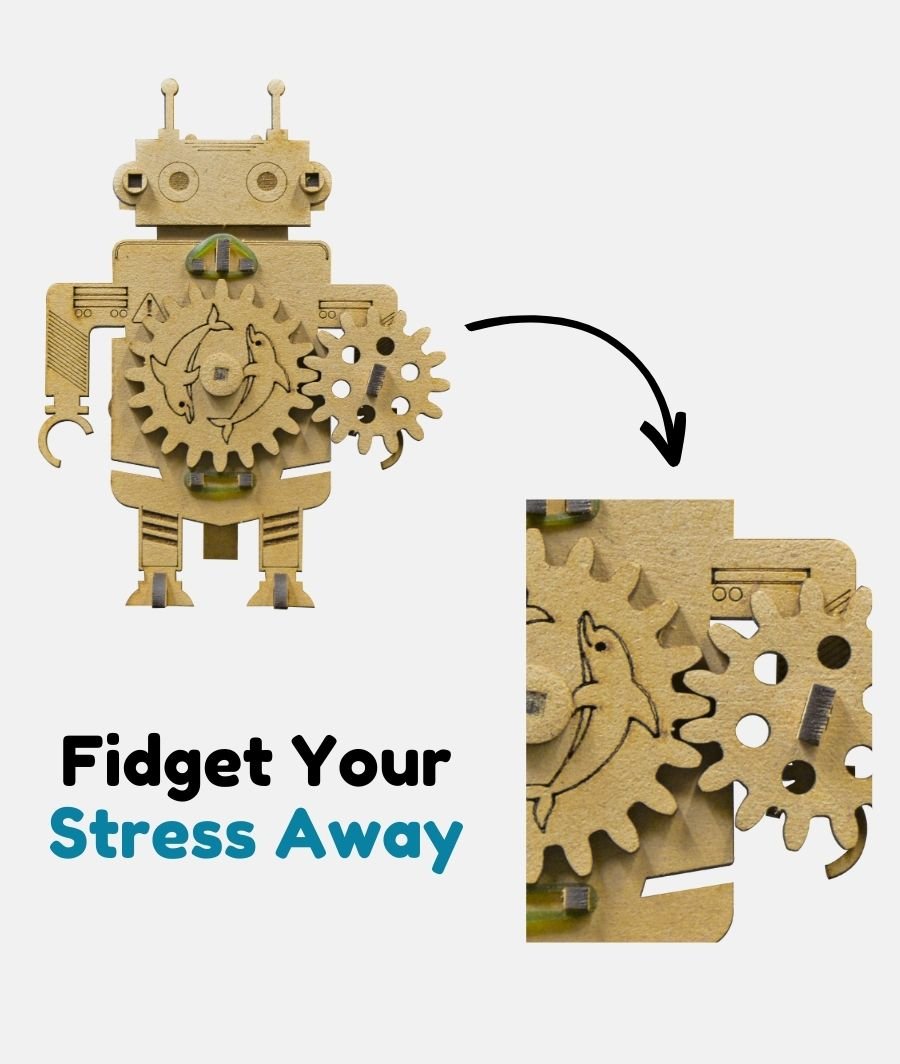 Fidget Bot, a DIY stressbuster - MakenBreak